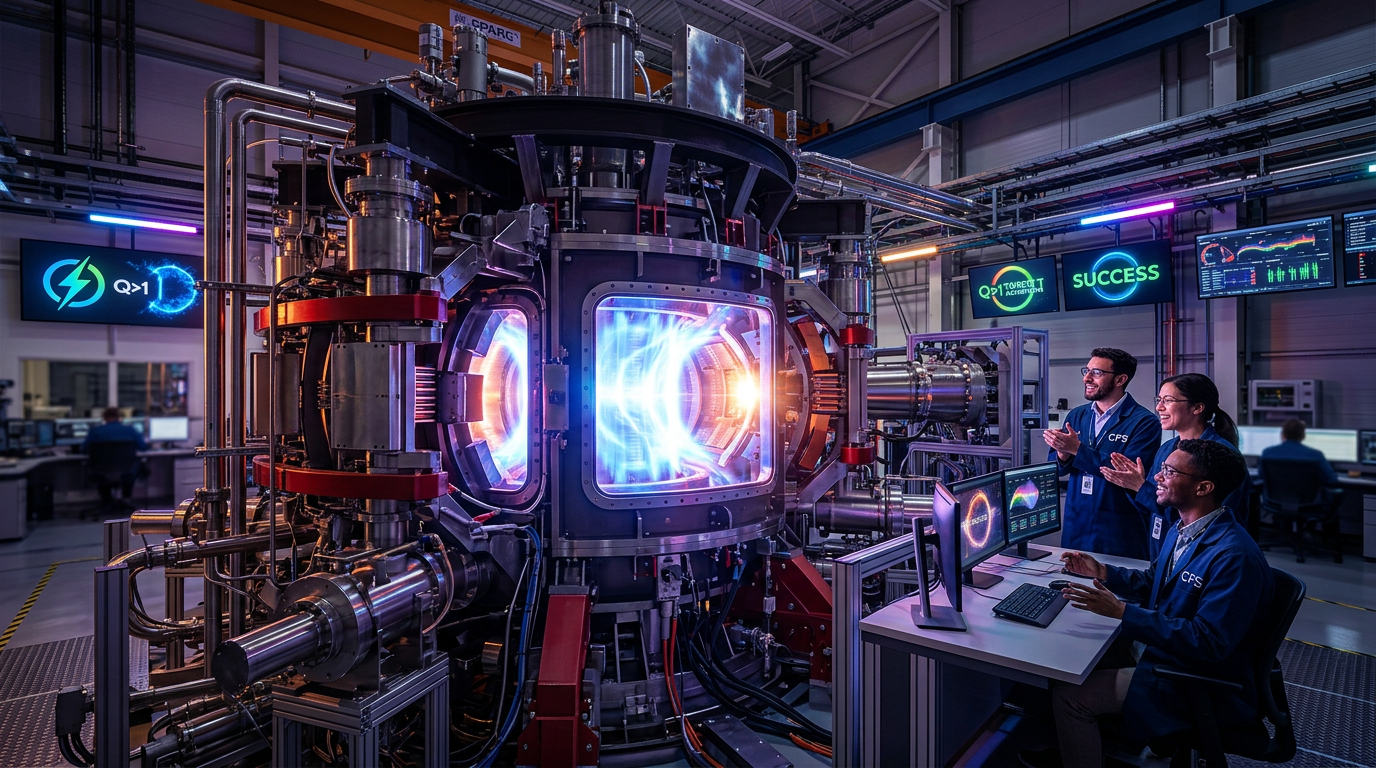 Fusion Energy Breakthrough: CFS Achieves Sustained Q>1 Plasma Gain ...