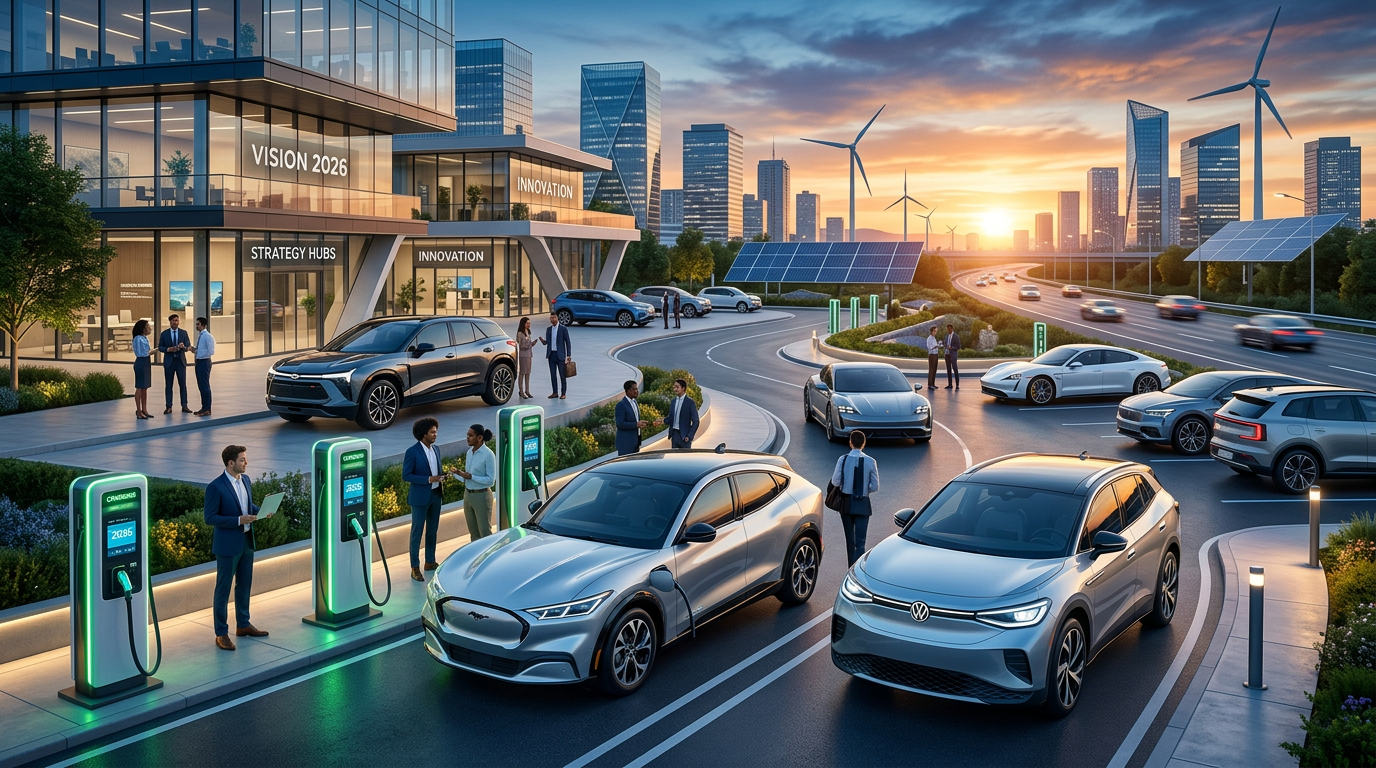 EV Market Shift: Legacy Automakers Revise Strategies for 2026 | EzeeMedia