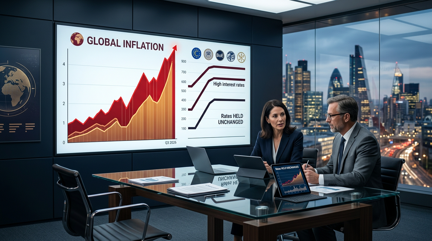 Global Inflation 2026: Central Banks to Hold High Rates Through Q3 ...