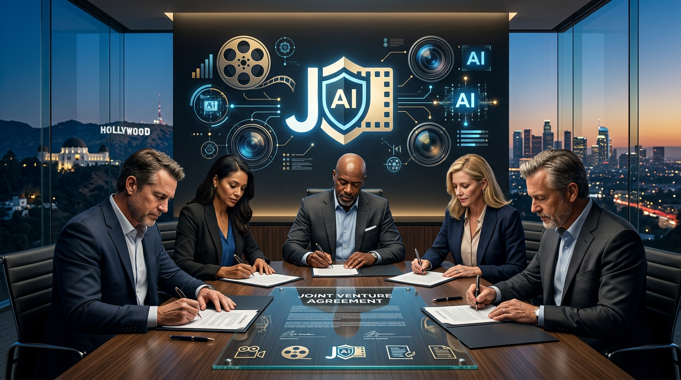 Hollywood Studios Form Major Joint Venture to Regulate AI Use | EzeeMedia
