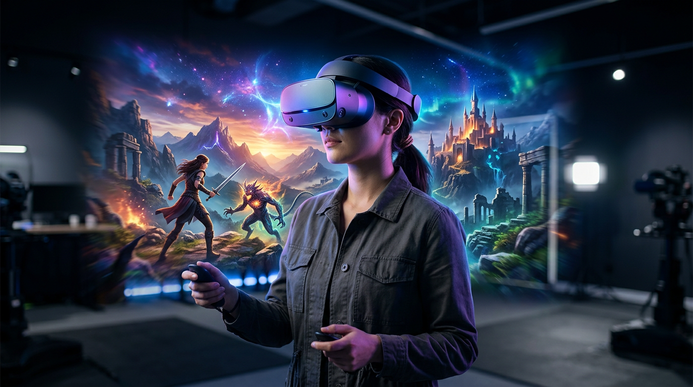 Immersive VR Experiences: Redefining Storytelling in Gaming and Film ...