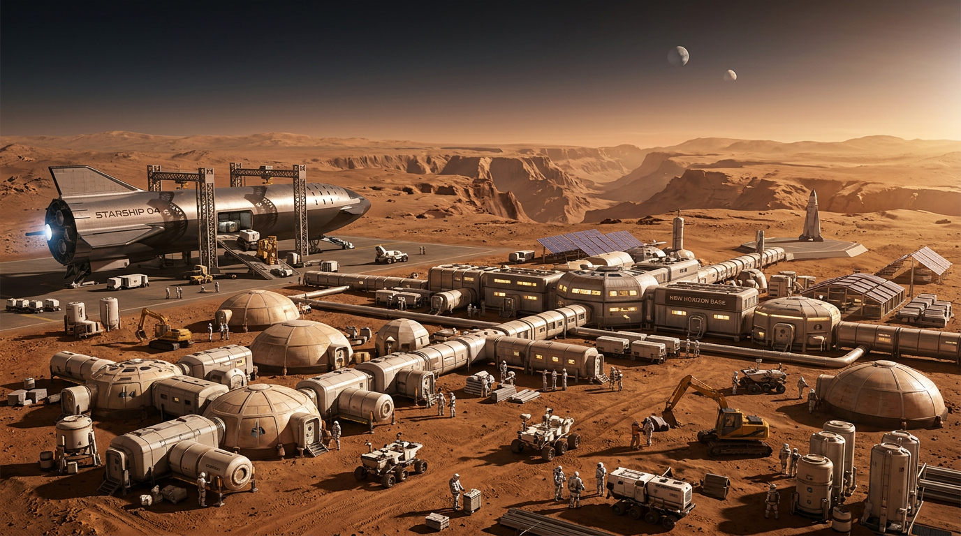 Mars Colonization Secures $1.2 Trillion Funding: New Milestones ...